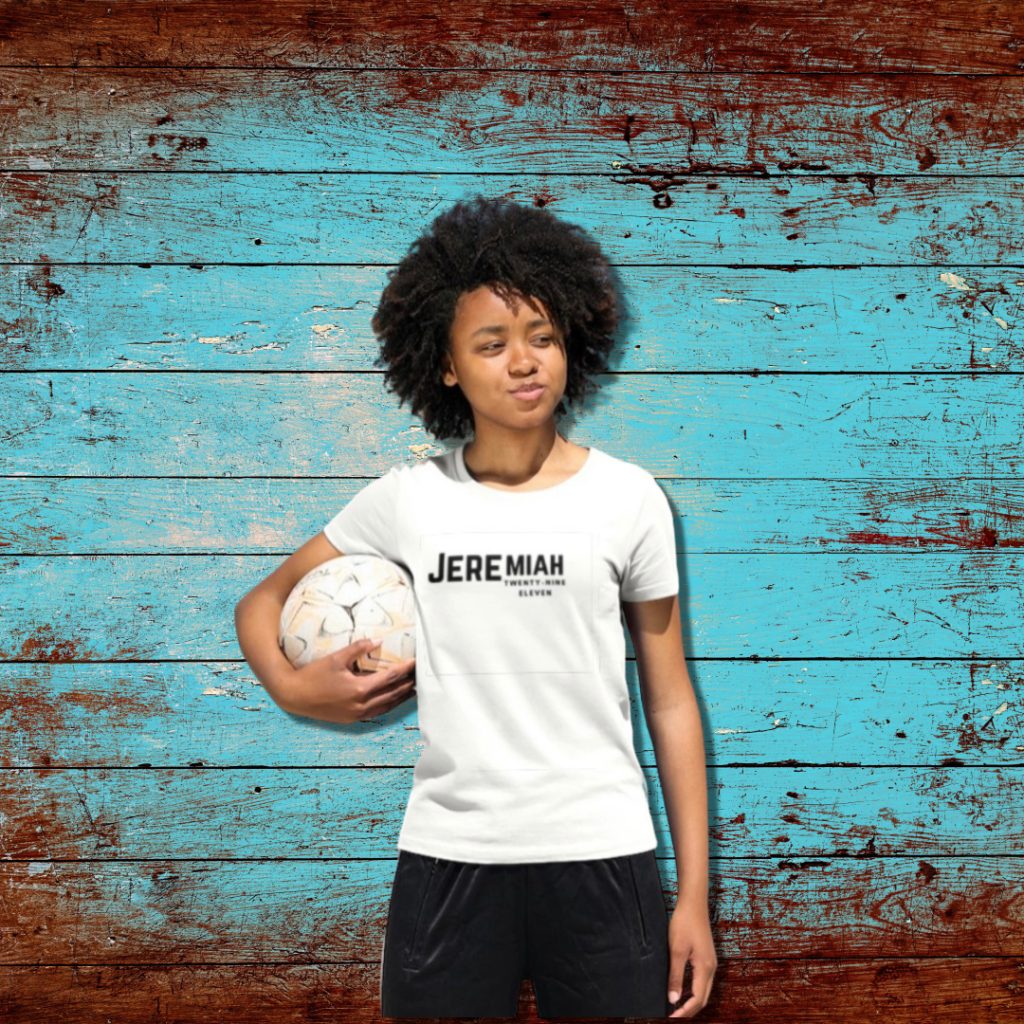 SIMPLE JEREMIAH TWENTY NINE ELEVEN TEE - His Will For Your Life